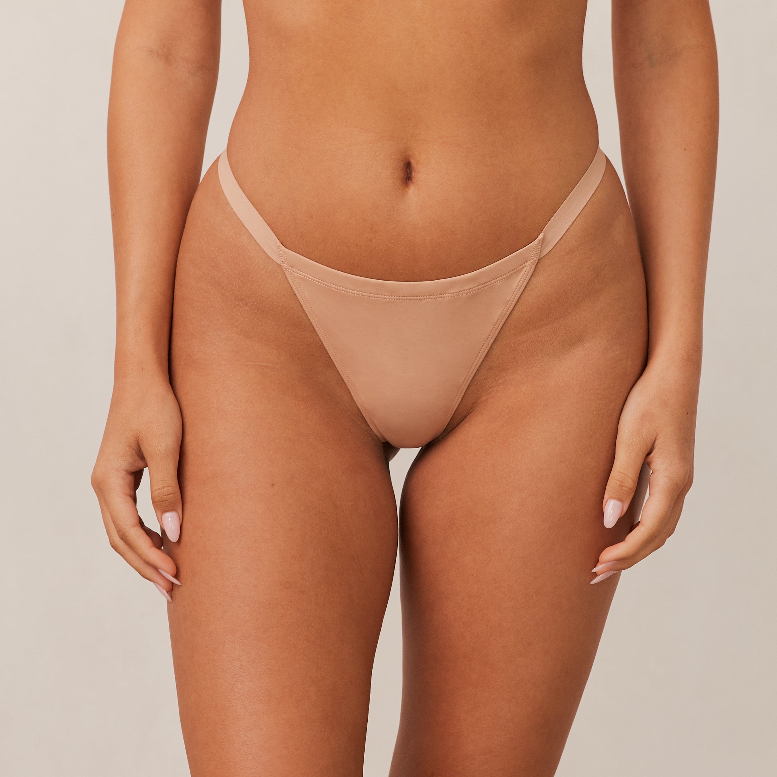 Basic G-Strings (3-Pack) - Honey